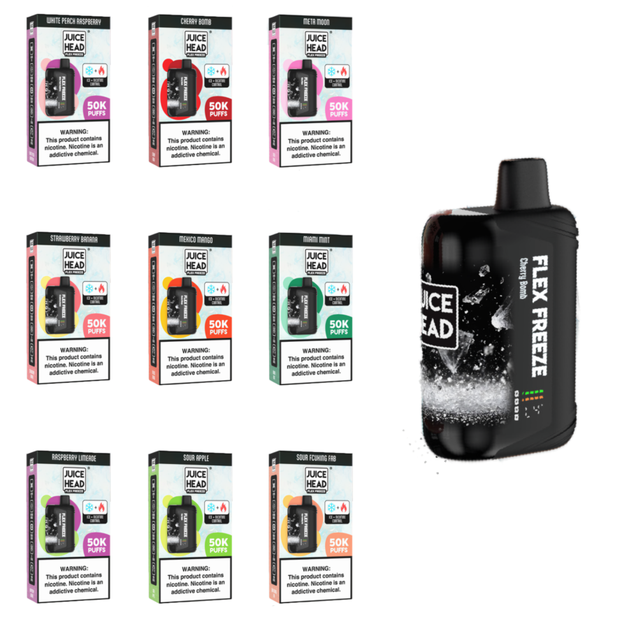 Juice Head Flex Freeze 50K Disposable — eJuiceDirect