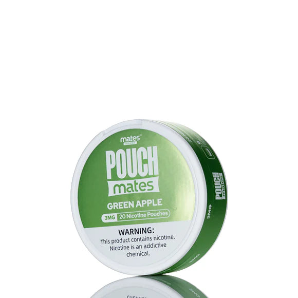 Pouch Mates Green Apple Nicotine Pouches — eJuiceDirect