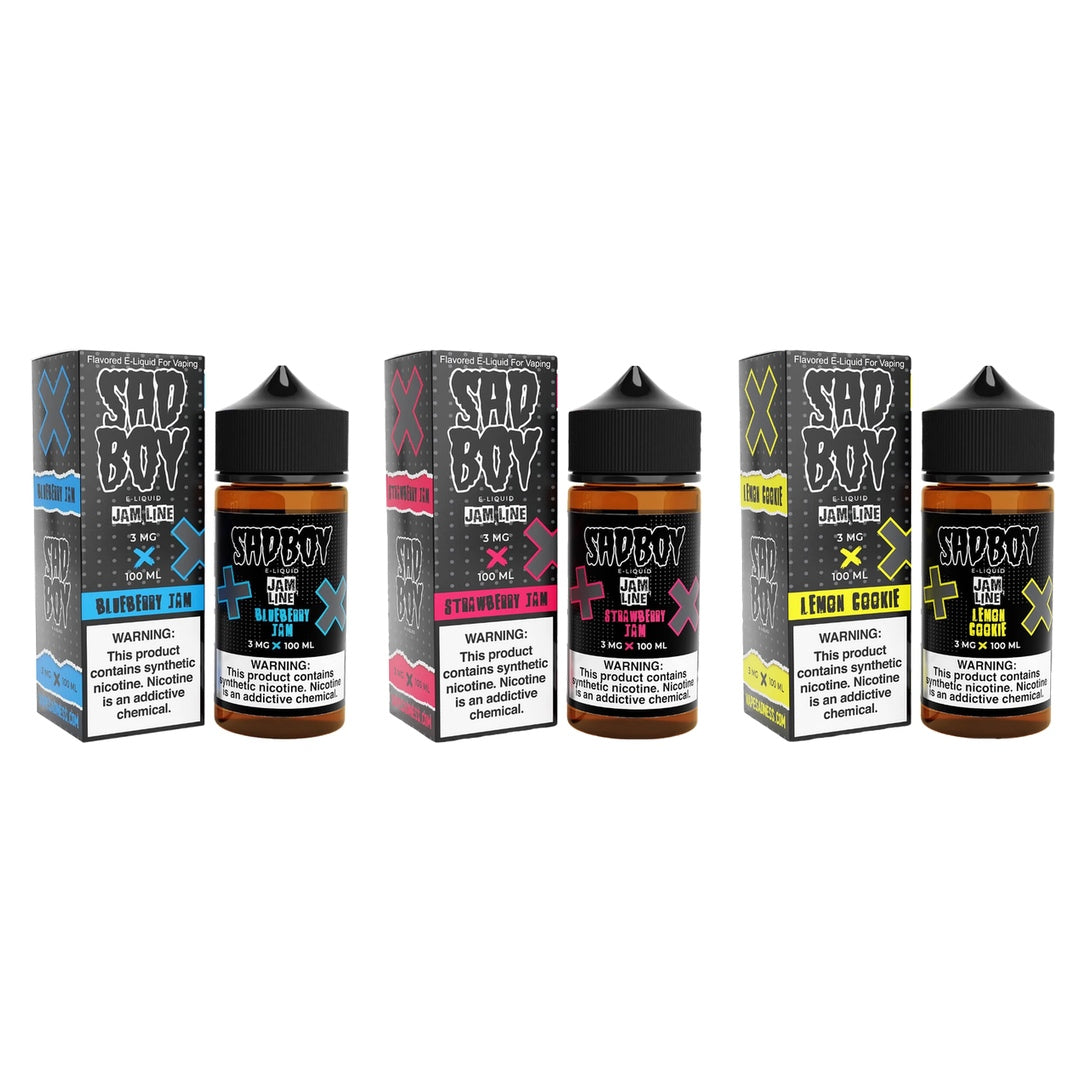 Sadboy Jam Line 3 Bottle Bundle — eJuiceDirect