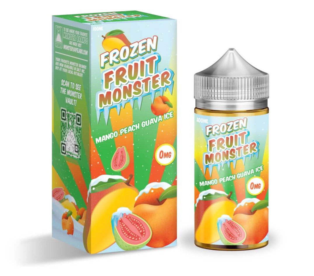 Frozen Fruit Monster Mango Peach Guava Ice eJuice — eJuiceDirect