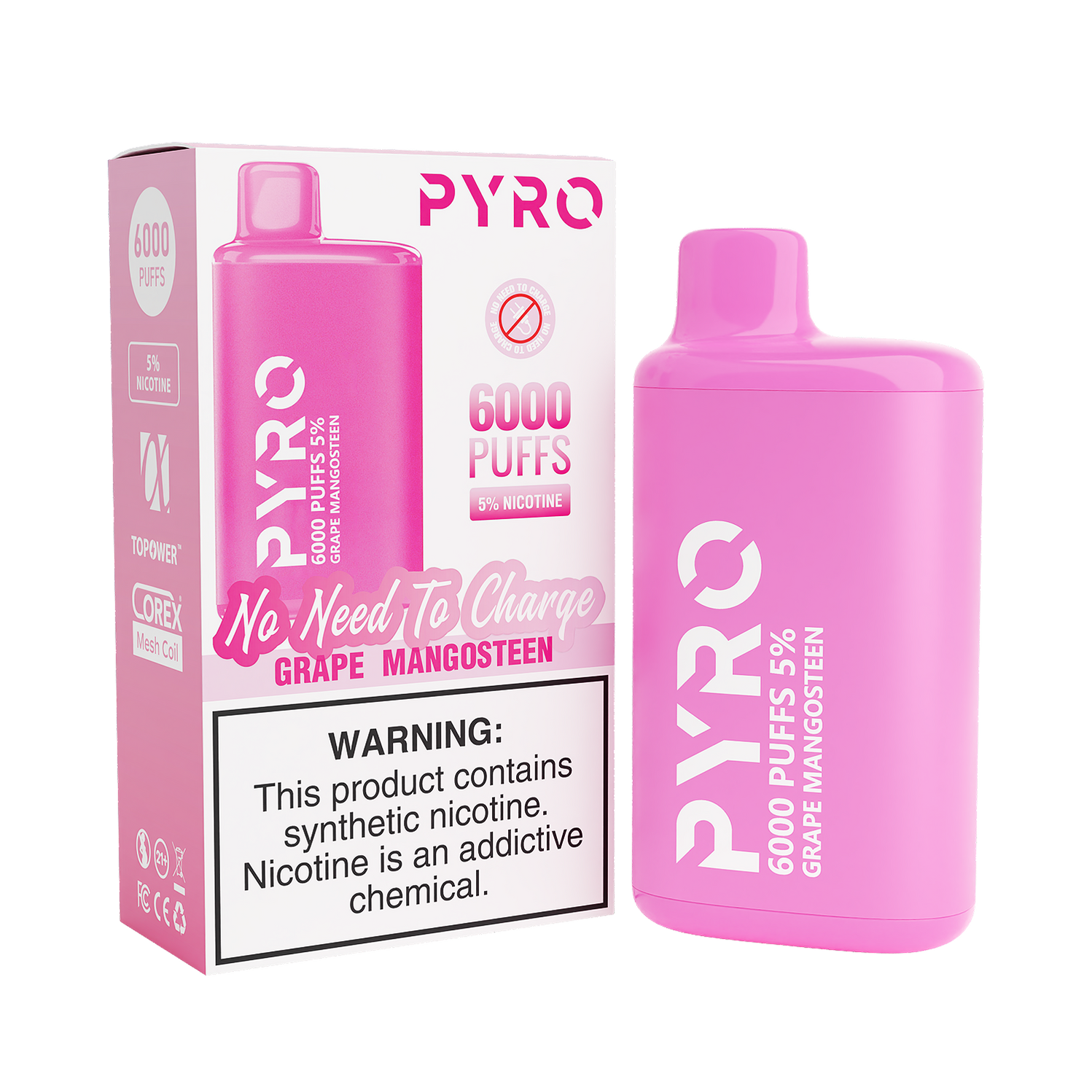 Pyro 6000 Puff Disposable — eJuiceDirect